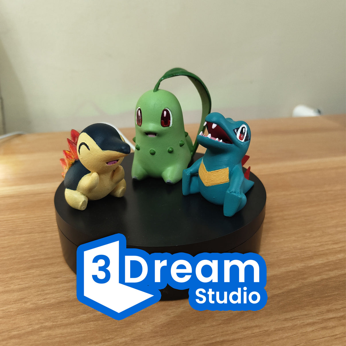 Pokémon 2da Gen Starter Pack – 3Dream Studio